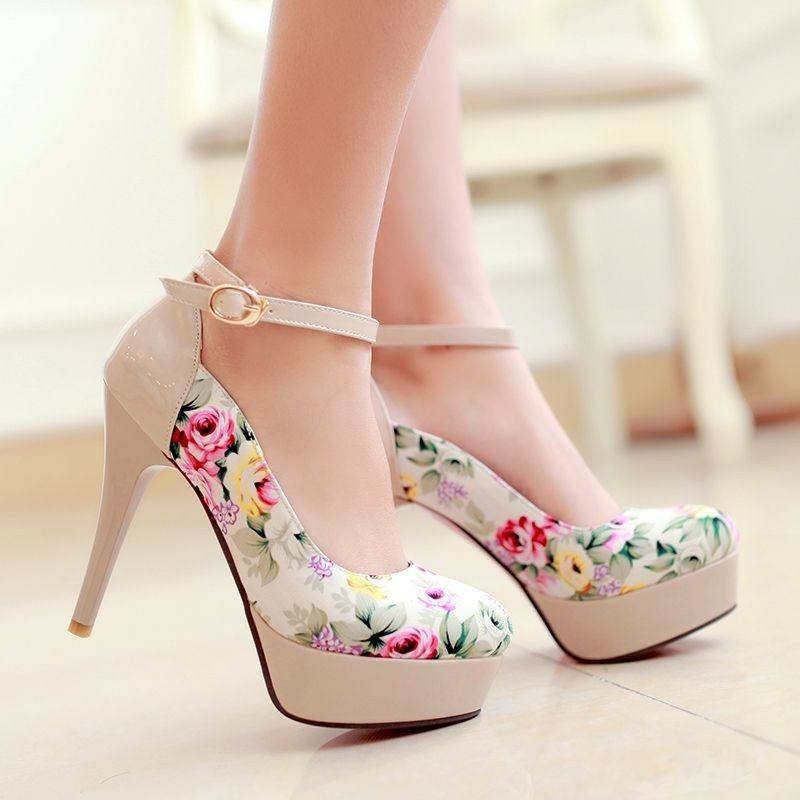 16 Modelos de zapatos con estampados florales tips para combinarlos ...