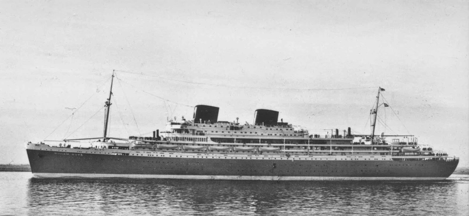 Ocean Superliners Ss Willem Ruys Was A Dutch Liner Building Began In 1939 But Was Halted To