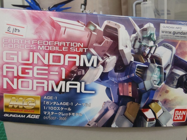 WIP: 1/100 MG Gundam Age-1 Normal - Assembly ~ Hobby Ow Yeah!