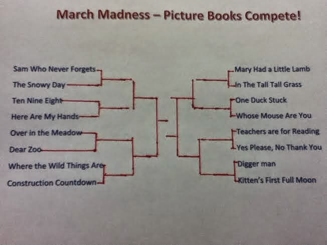 Piper Loves the Library: March Madness - Picture Books Compete