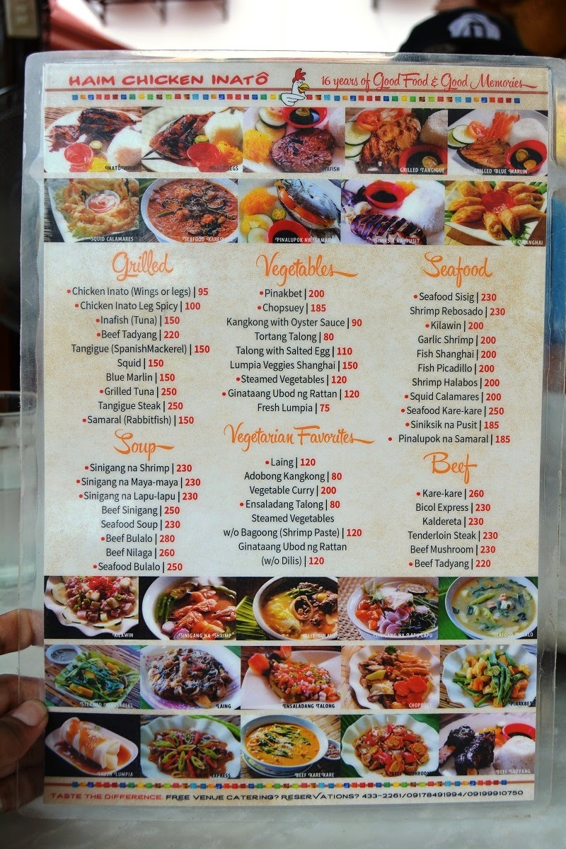 SASSY-FIED ENCOUNTERS: Paradiso Palawan: Haim Chicken Inato - Balay Inato