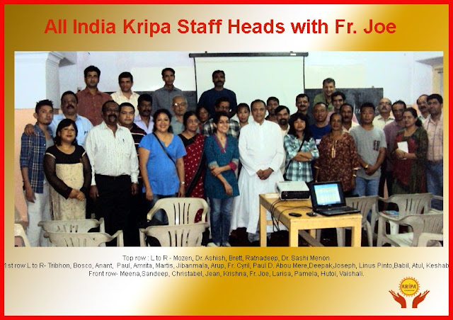 KRIPA FOUNDATION, INDIA: Fr. Joe organizes a self introspection 3 day ...