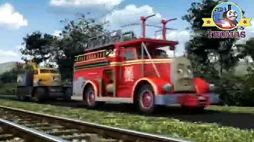 Race To The Rescue Thomas Train And Friends Flynn Fire Engine | Train ...
