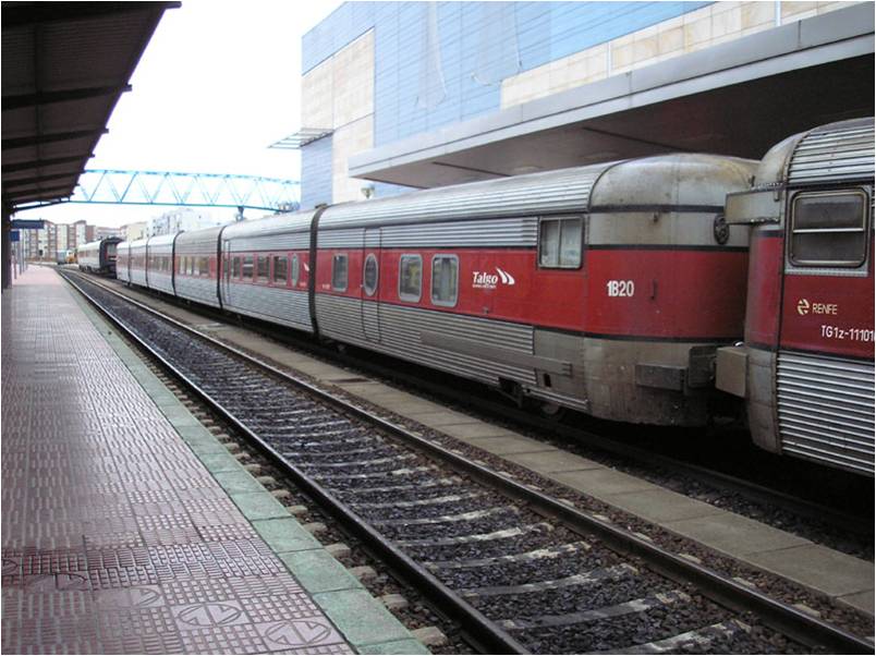 La pintura de un maquinista: Adios al Talgo III