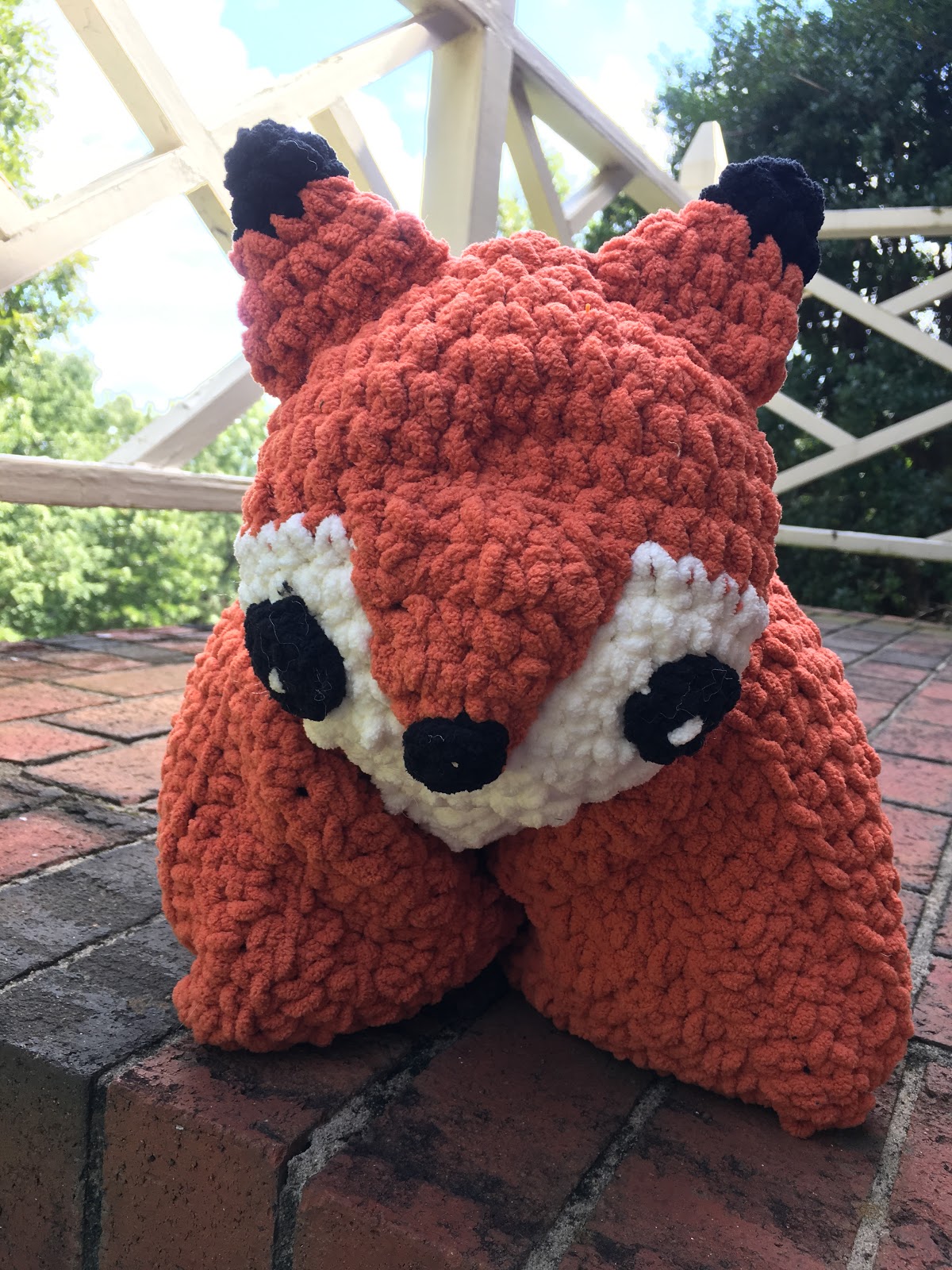 The Perfect Stitch...: Fox Pillow...