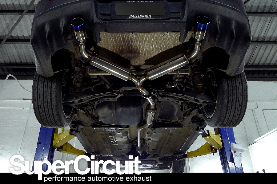 SUPERCIRCUIT Exhaust Pro Shop: Mitsubishi Lancer Twin Exhaust System ...