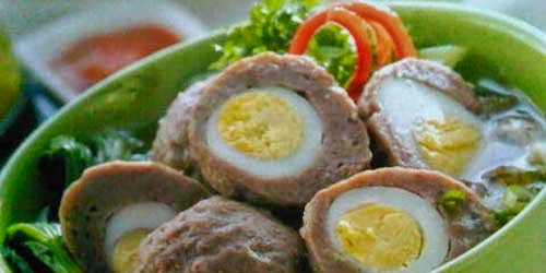 macam macam bakso - laighneach: Bakso tenis alias bakso telur
