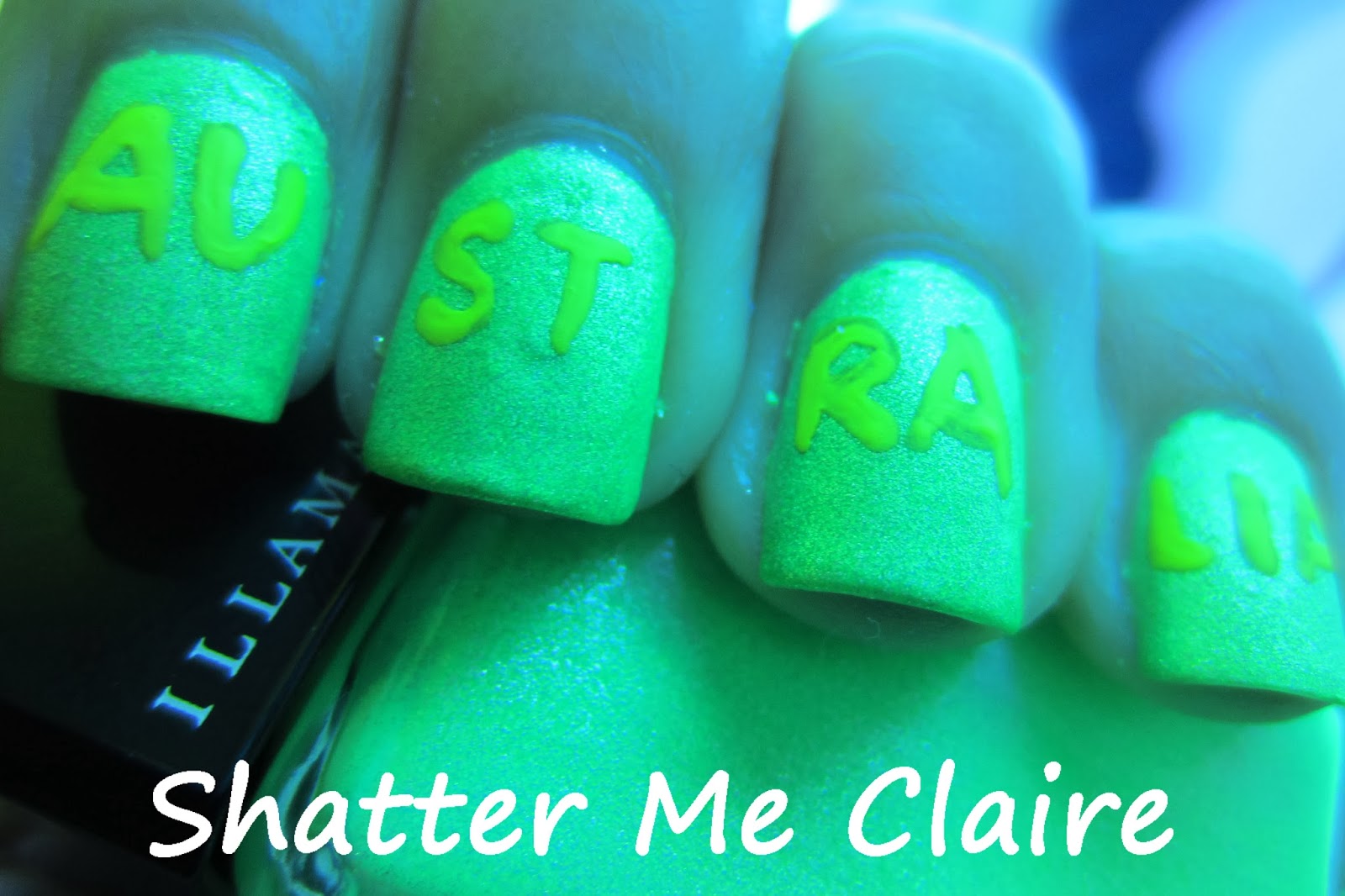 Shatter me Claire: .... Australia Nails ...