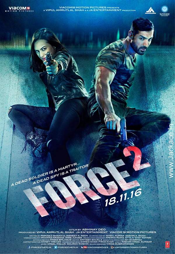 Force 2 First Look Posters | John Abraham, Sonakshi Sinha | Jackace ...