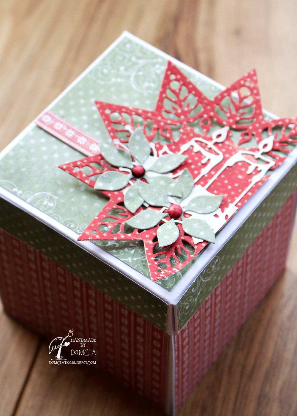 Scrap and Craft: christmas exploding box