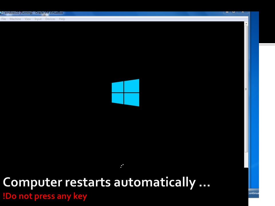CS Basic Tutor : Activities for students: Windows 10 Installation
