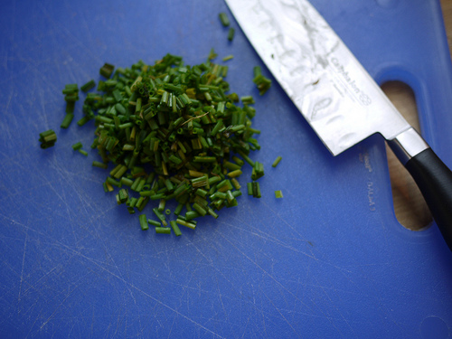 Behind the French Menu: Ciboulette – Chives, the herb, in French Cuisine.