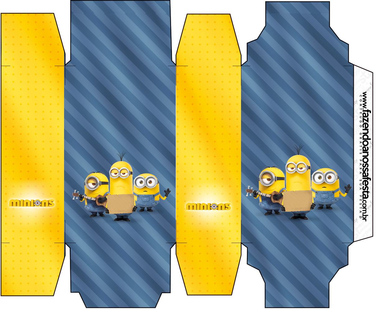 Minions Movie: Free Printable Boxes. - Oh My Fiesta! in english
