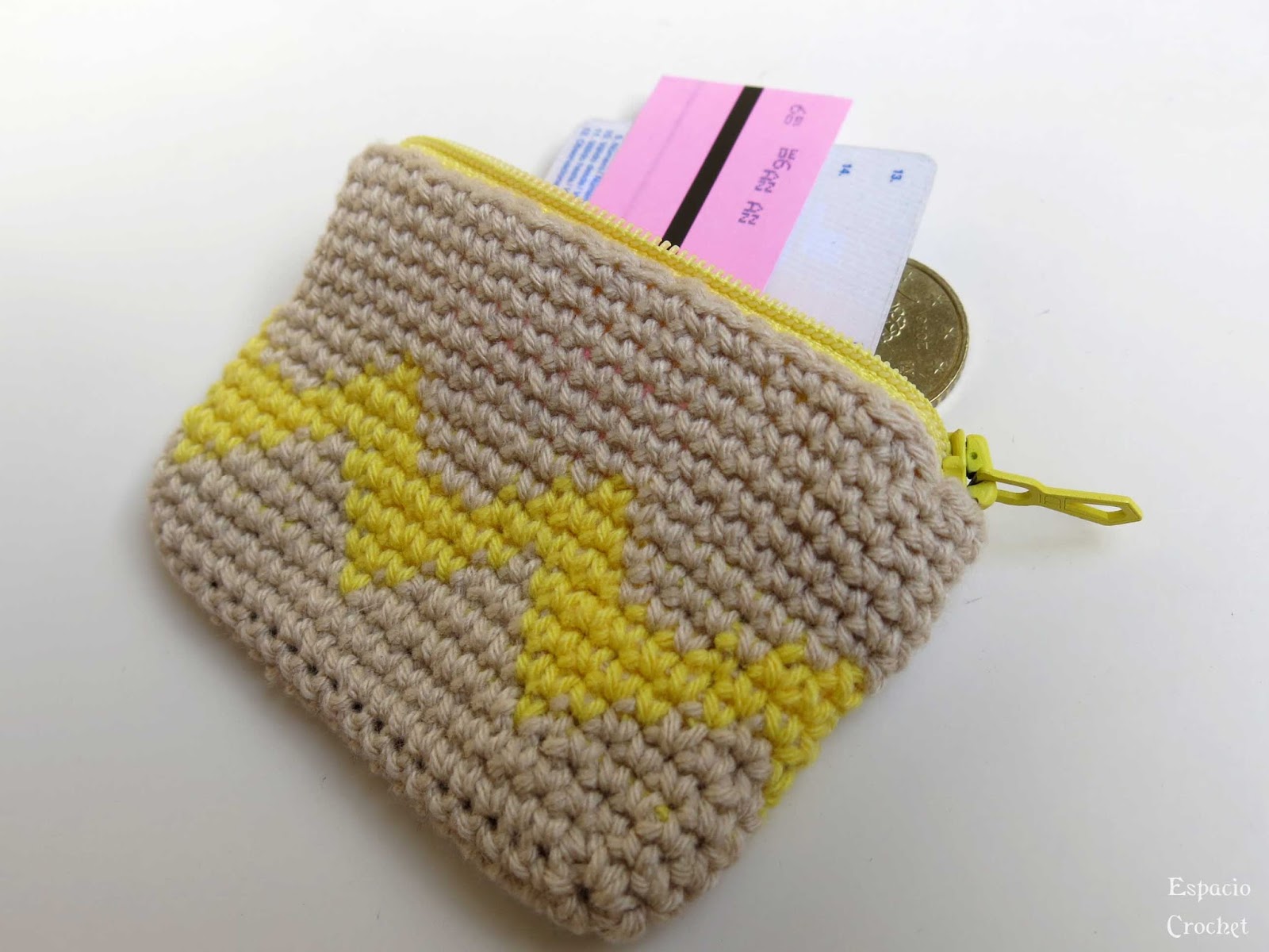Espacio Crochet: Monedero