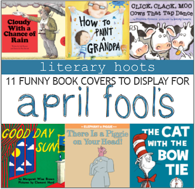 Literary Hoots: April Fool's Library Display: 11 Funny Book Covers!
