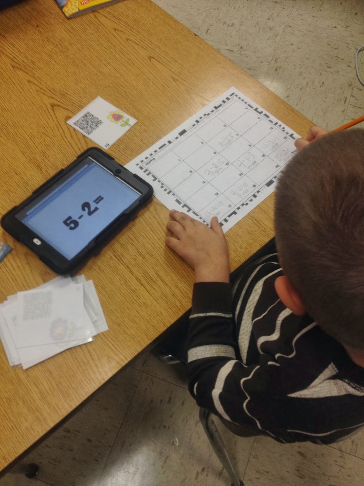 The Classroom of Progress: Using QR codes
