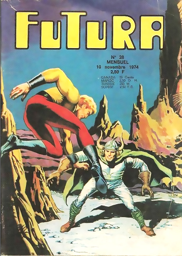 Zontar of Venus: FUTURA #2 (21-33) French SF Comic 1970’s