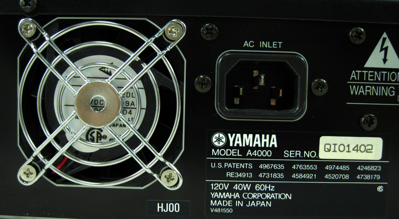 MATRIXSYNTH: YAMAHA A4000 PRO SAMPLER