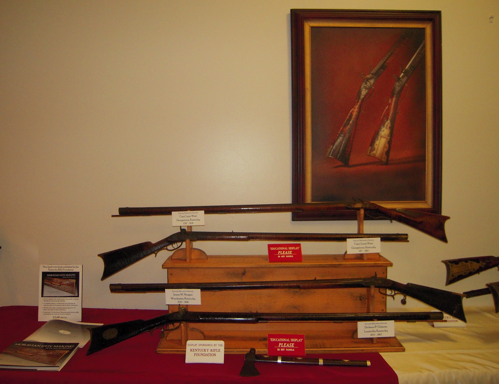 Contemporary Makers: Kentucky Rifle Foundation Display at the 2012 Lake ...