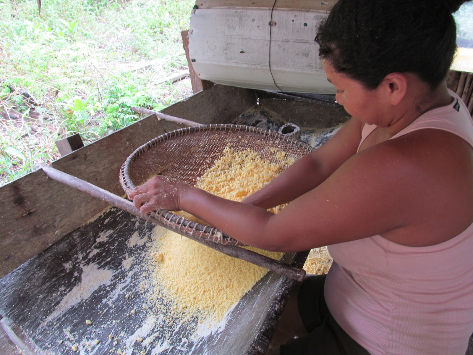 eN vUELO LIBRE: Processo de Produção da Farinha