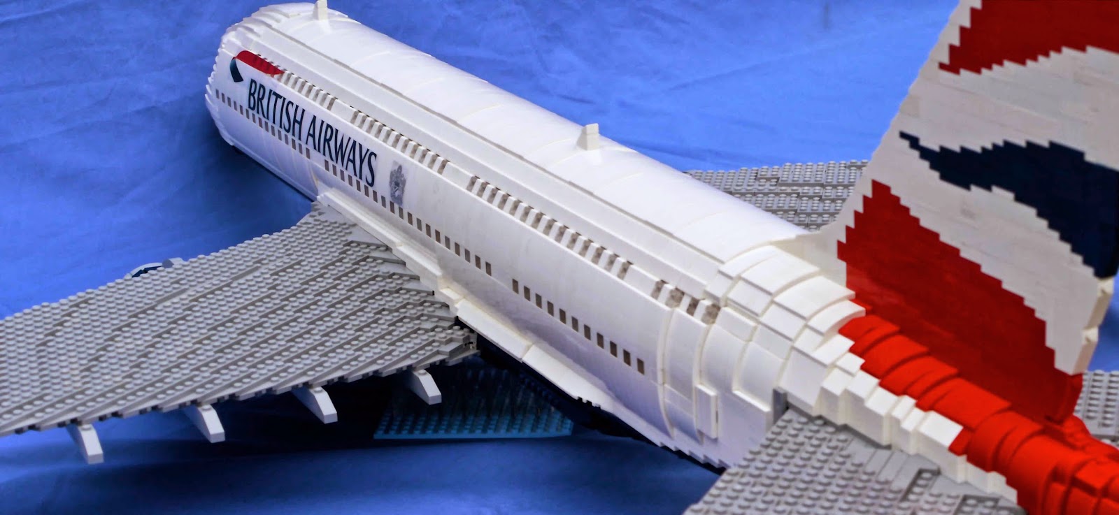 LEGO MOC: British Airways Airbus A380