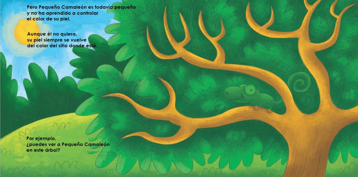 La clase de los Marcianitos: CUENTO PEQUEÑO CAMALEÓN