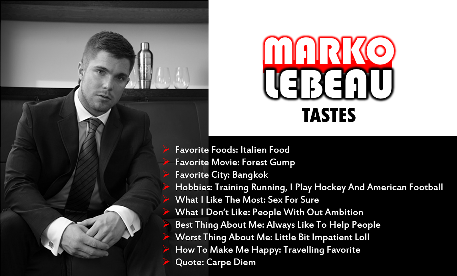 Marko Lebeau: Biography