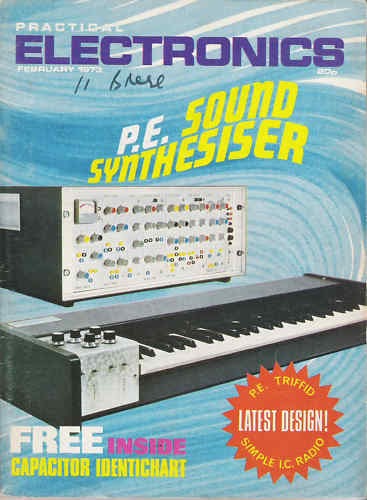 MATRIXSYNTH: 1970s Practical Electronics - P.E. Sound Synthesizer