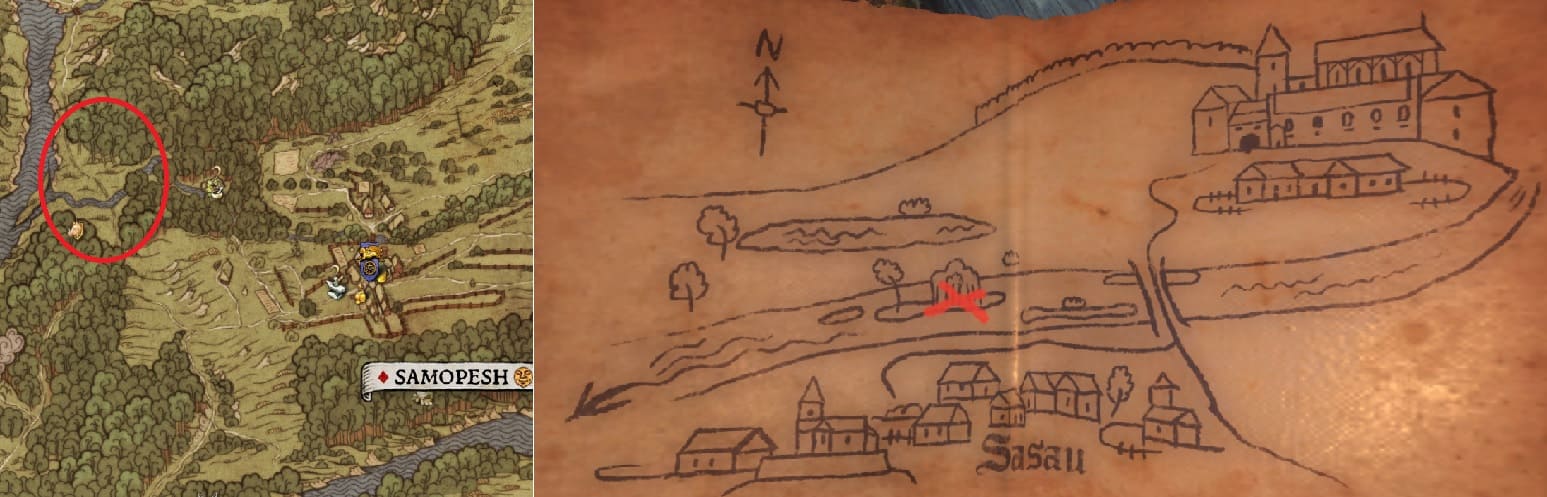 킹덤 컴 보물지도 공략 / 보물 사냥꾼 헨리의 모험 / KCD Treasure Map locations