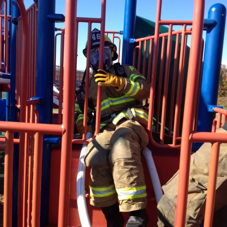 Firefighters Conduct Drill "Thinking Outside of the (Sand) Box"