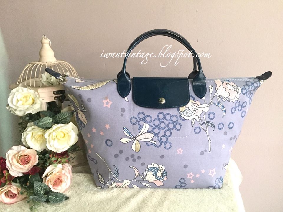 I Want Vintage | Vintage Designer Handbags: Longchamp Limited Edition ...