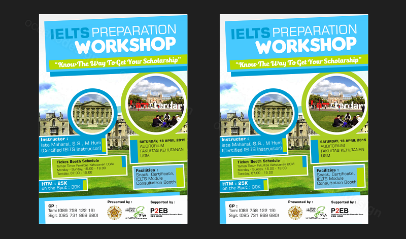 Poster Workshop UGM - Jasa Desain Grafis Jogja