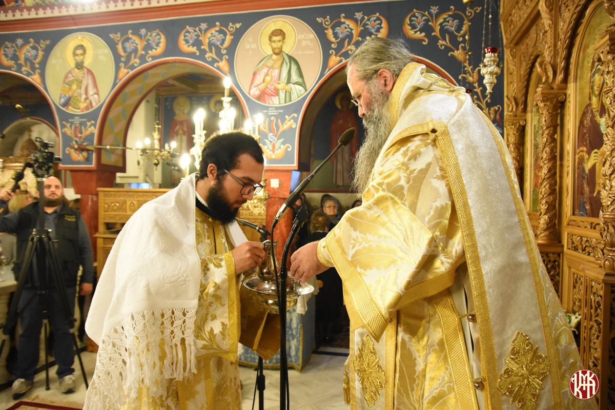 ΛΕΥΤΕΡΙΑ: ΧΕΙΡΟΤΟΝΙΑ ΔΙΑΚΟΝΟΥ ΣΤΗΝ ΙΕΡΑ ΜΗΤΡΟΠΟΛΗ ΚΙΤΡΟΥΣ, ΚΑΤΕΡΙΝΗΣ ...