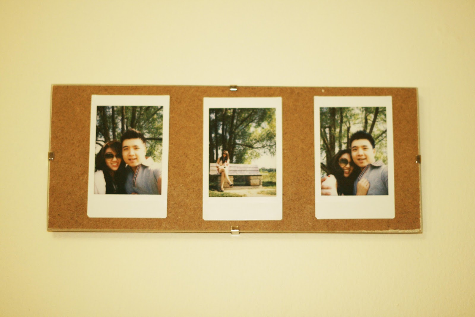 Polaroid Arts and Crafts: Three Polaroid Frame Art
