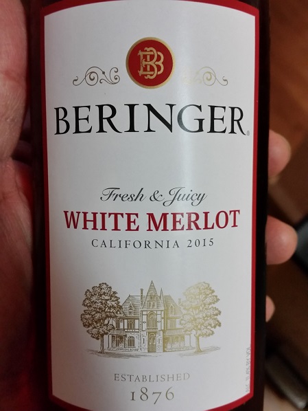 The Winos' Wine Guide: Beringer White Merlot