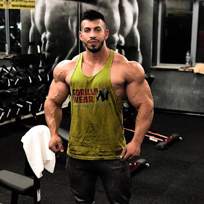Worldwide Bodybuilders: Palestinian muscle monster and bodyguard Hamman ...