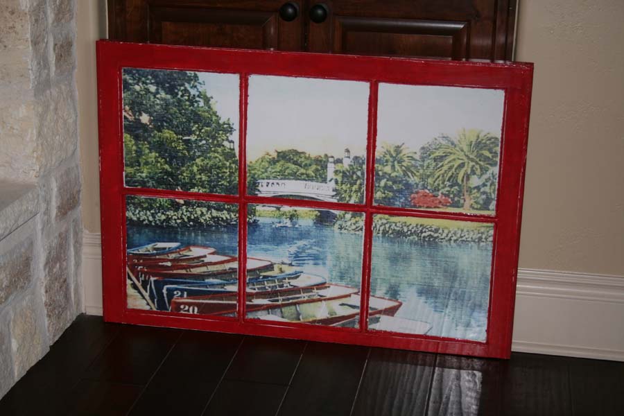 La*tee*da*kids: Reclaimed Wood Window Frame Tutorial