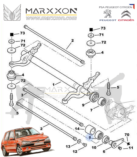 Peugeot Citroen Rear Axle-Driveshaft-Differential-Marxxon Machinery: 六月 ...