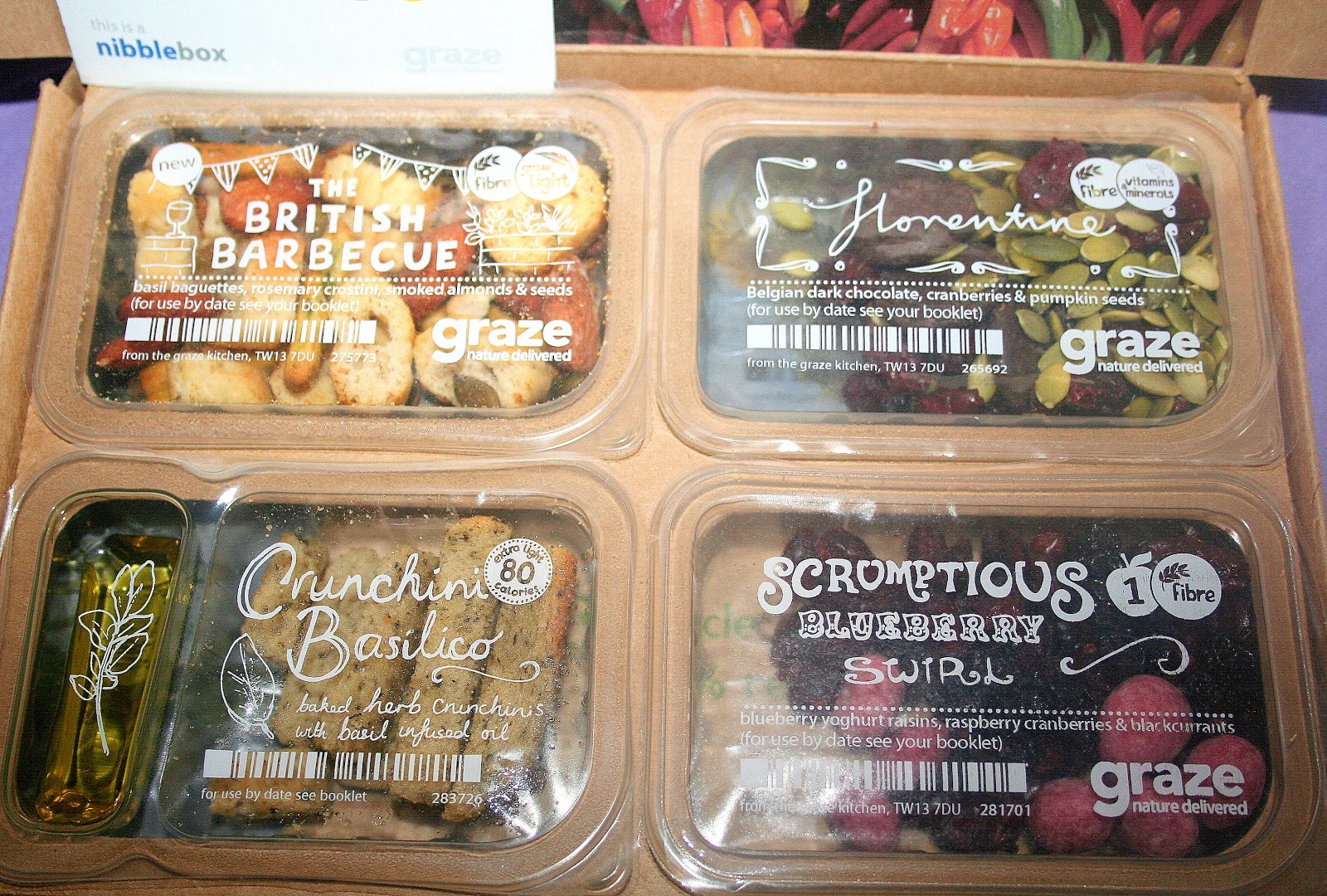 Graze Healthy Nibble Box ~ LITTLE RED