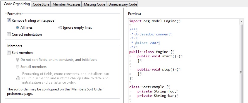 John Justin's blog : How to remove unnecessary characters or imports ...