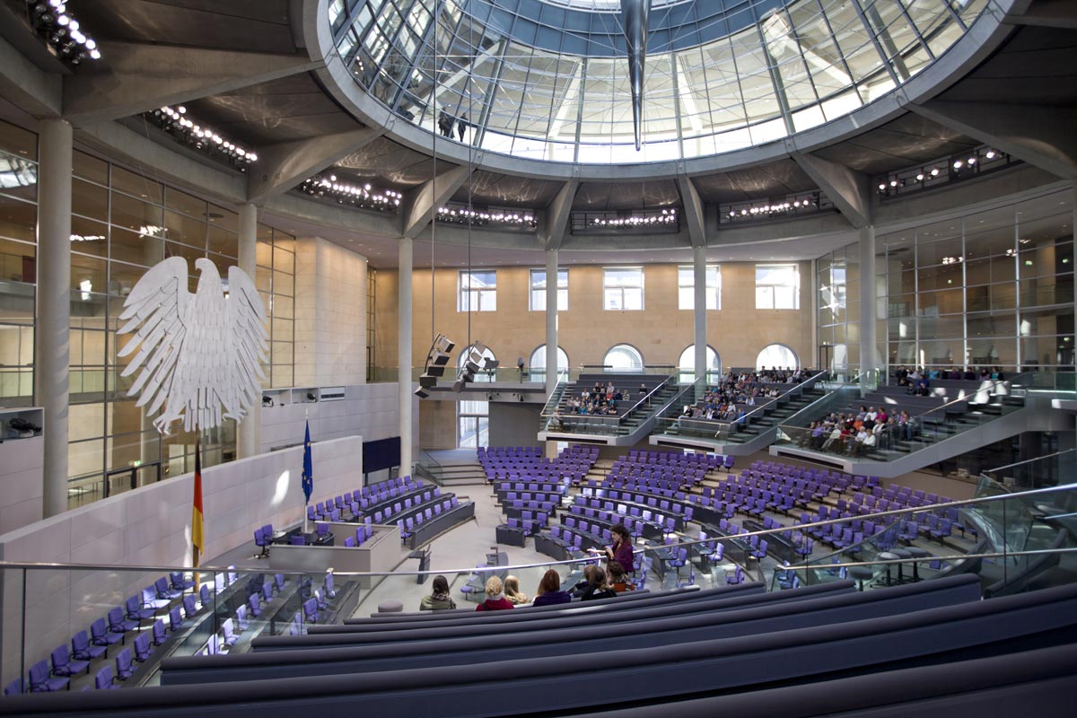 Reichstag Building Interior