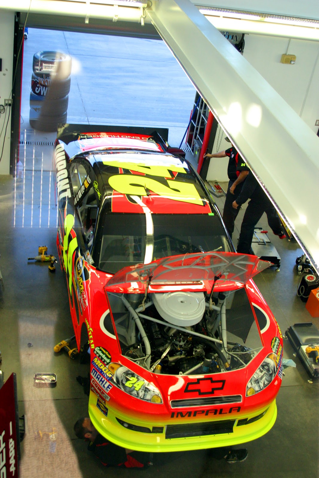 Dan and Eileen on the go: NASCAR Las Vegas Motor Speedway