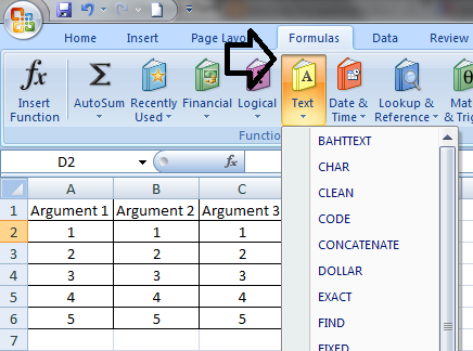 Rumus Fungsi Excel: Fungsi-Fungsi Teks Pada Excel