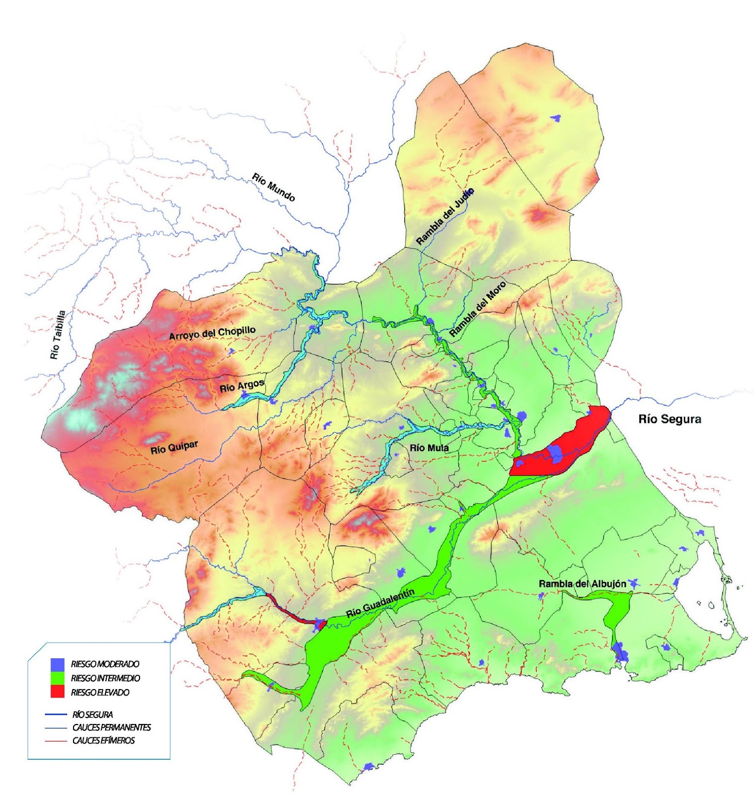 La Pesca de Cándido: CUENCA HIDROGRAFICA DEL RIO SEGURA I