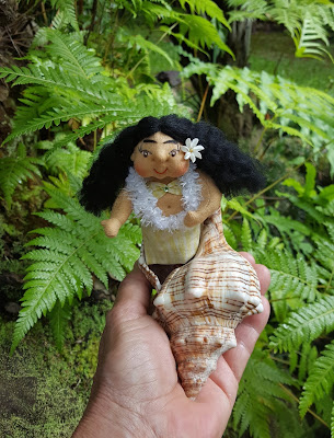 Magical Hawaiian Menehune Dolls: Mana and the Magic Shell