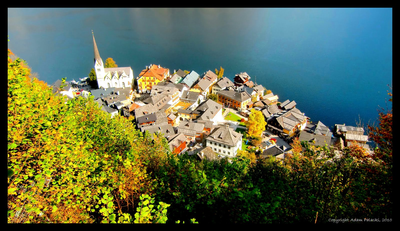Fall in Hallstatt, Austria
