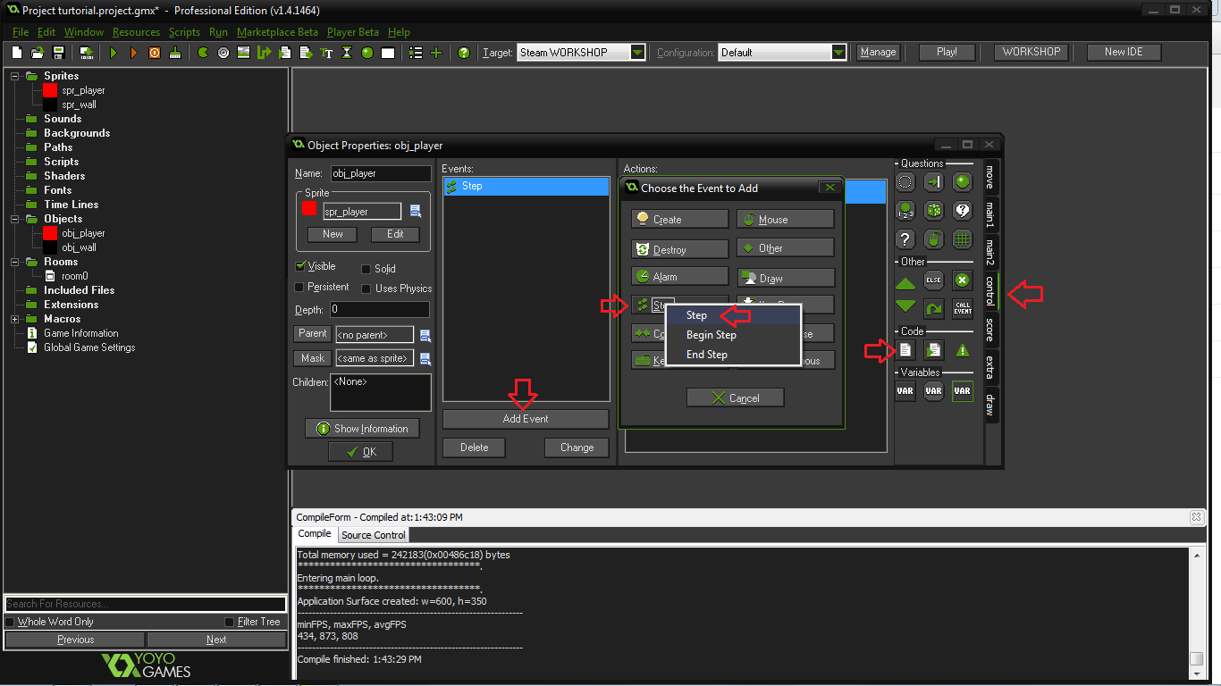 membuat game RPG sederhana menggunakan Game Maker Studio 2 | Pak GapteK