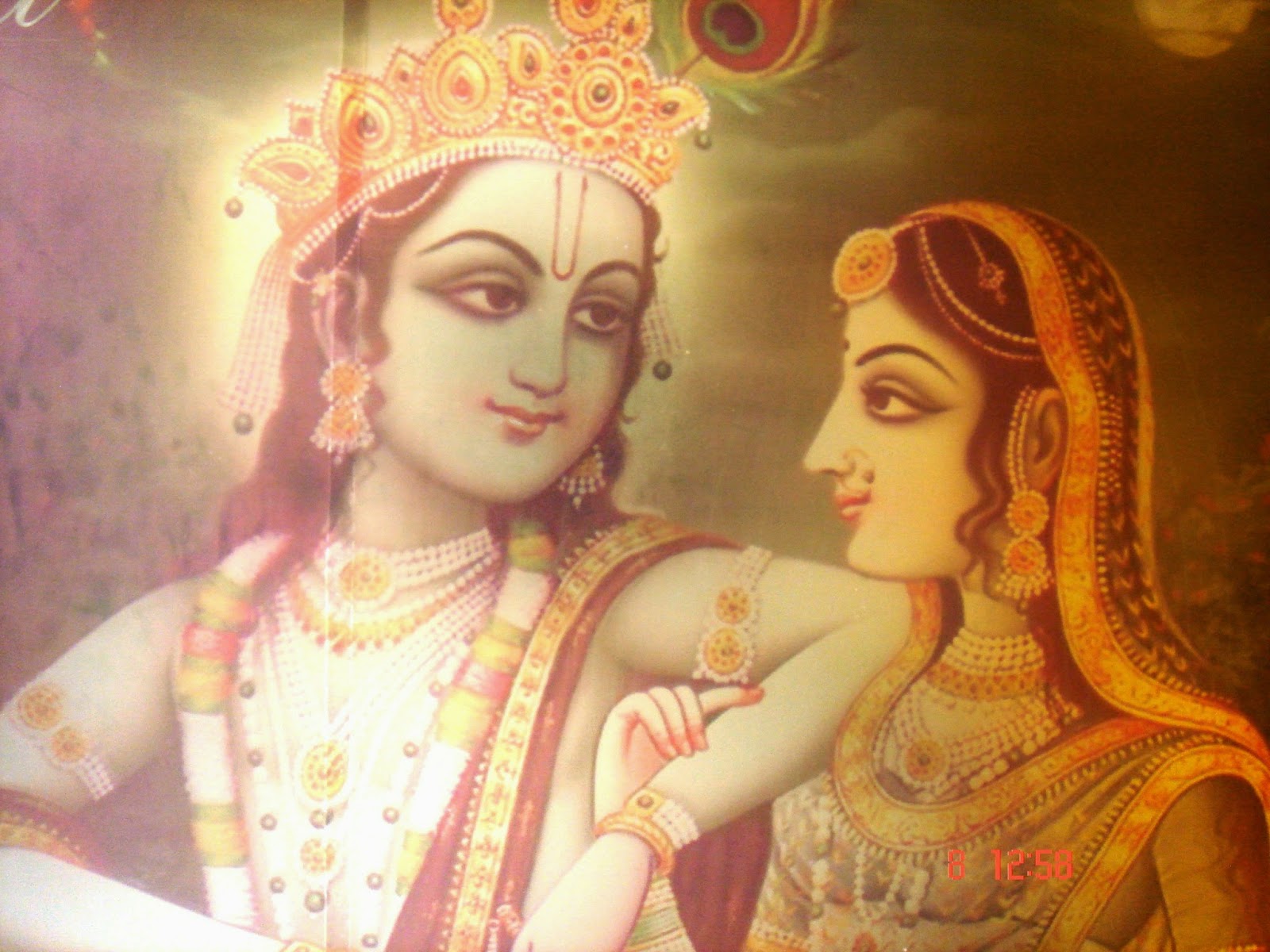 Crystal Grandeur: Celebrating The Birth Of Lord Krishna