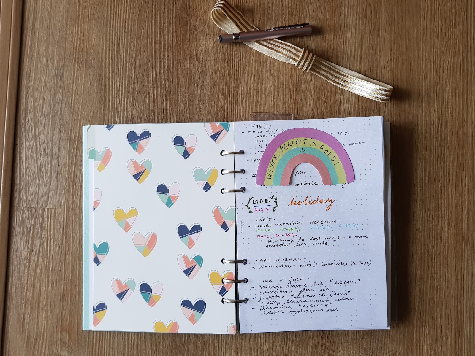 Messy Mindful Making: MY JOURNAL: Filofax Clipbook