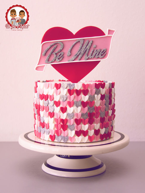 12 decorações de bolos para o dia dos namorados - Amando Cozinhar